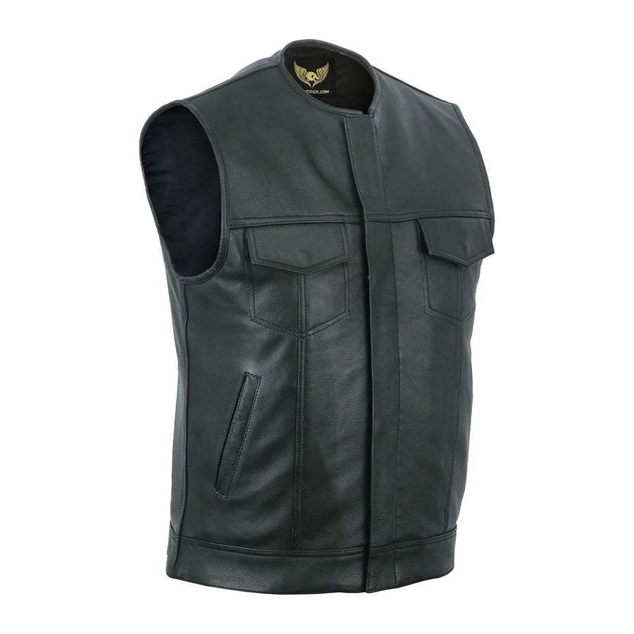 Trendy and Stylish Men's Leather Vests and Gilets - Leatherick US