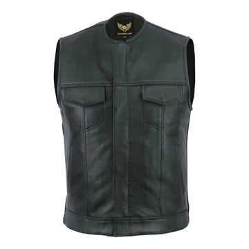 Trendy and Stylish Men's Leather Vests and Gilets - Leatherick US